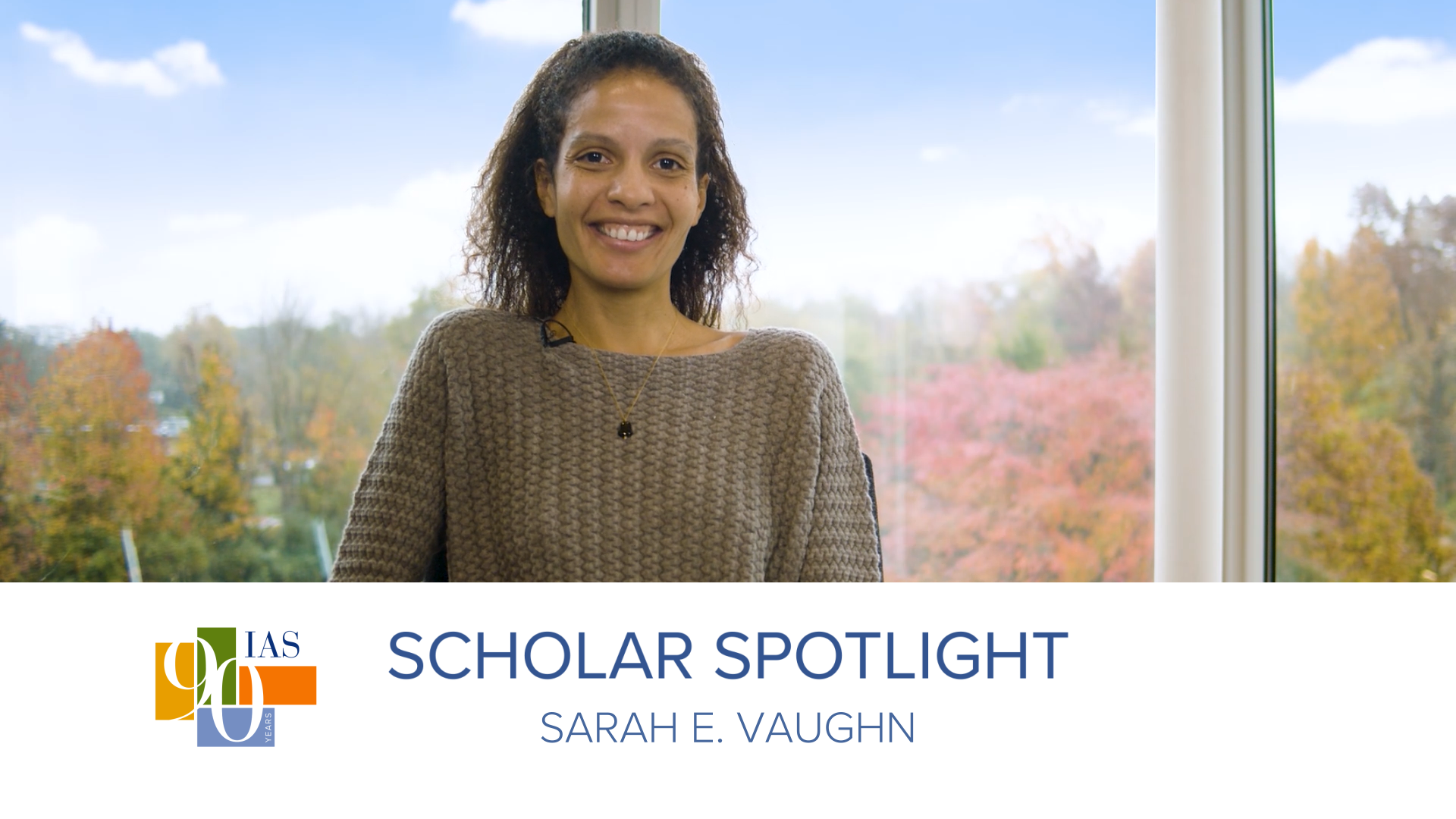 Scholar Spotlight: Sarah E. Vaughn - Ideas | Institute for Advanced Study