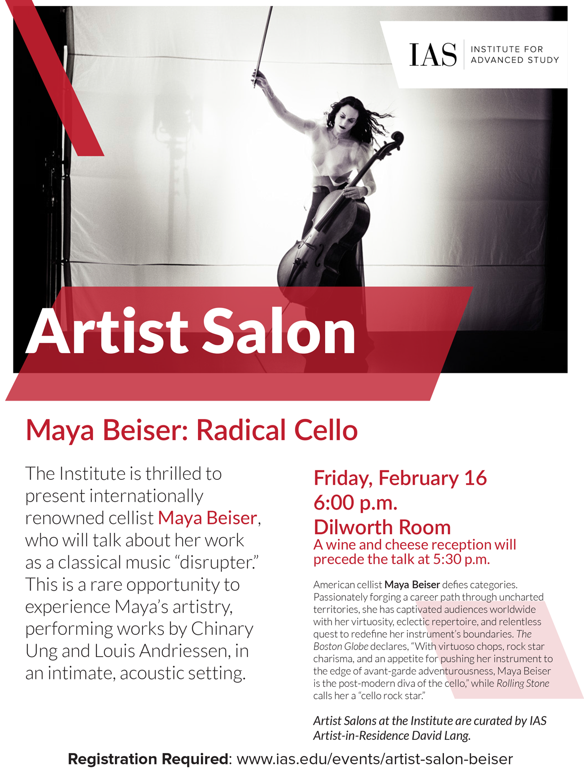 Artist Salon - Events | Institute for Advanced Study