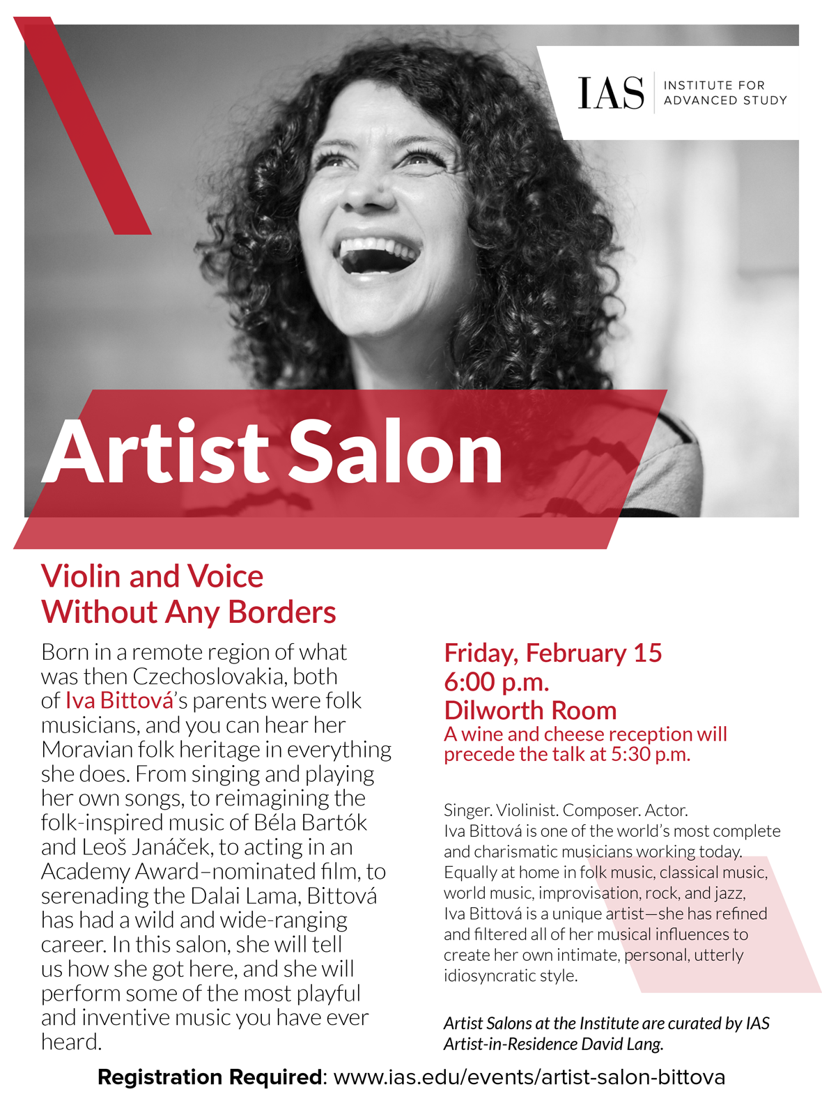 Artist Salon - Events | Institute for Advanced Study