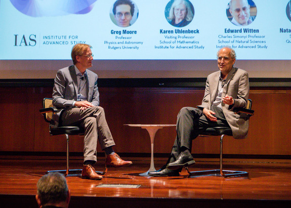 Edward Witten on Mathematics and Physics | Institute for Advanced Study