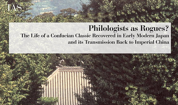 Benjamin Elman to Speak at the Institute on the Life of a Confucian ...