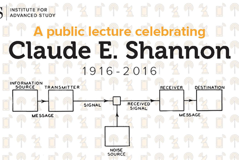Claude E. Shannon | Institute for Advanced Study