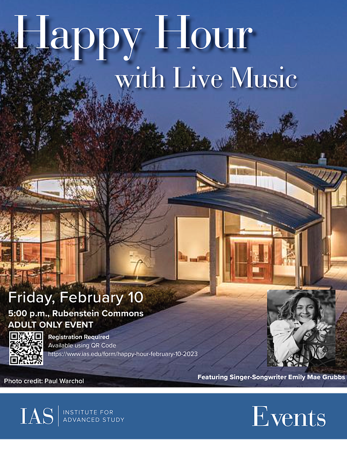Happy Hour with Live Music - Events | Institute for Advanced Study