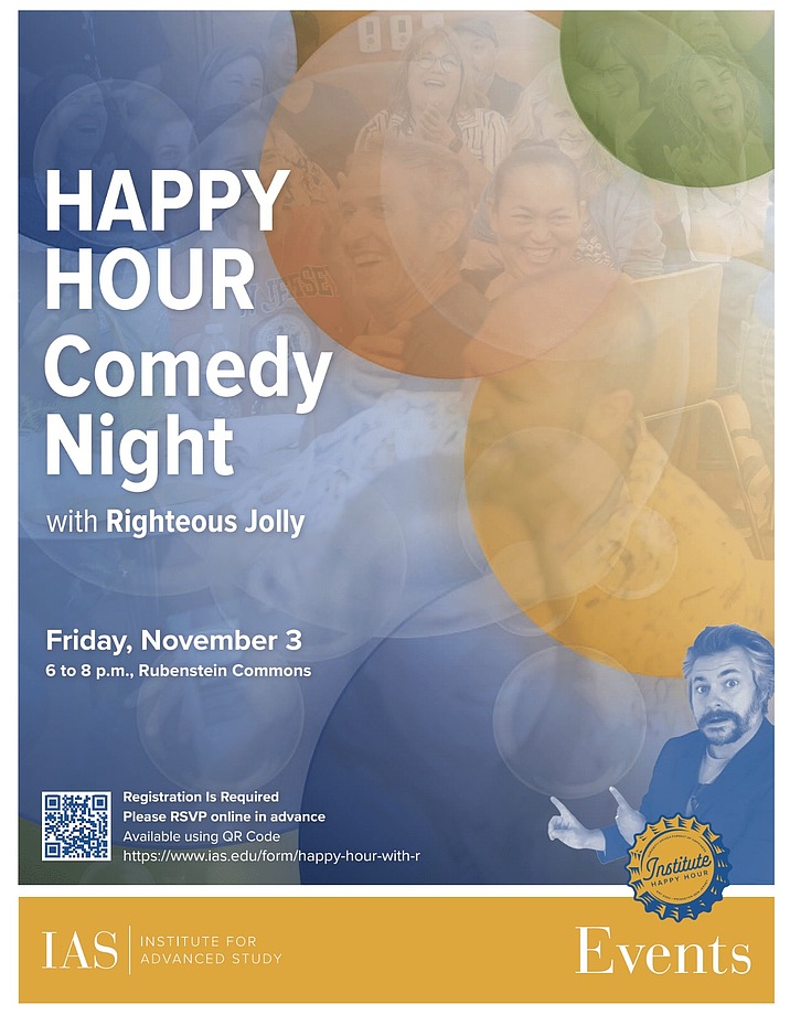 Happy Hour with Righteous Jolly - Events | Institute for Advanced Study